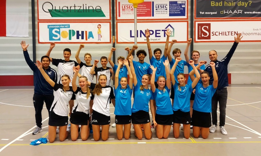 Tirza wint met RTC Den Haag de pre-challenge RTC U15 | KVS Korfbal